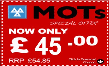 Car MOT Offer - Ellis Motors - Book Online - Just £40 Today!